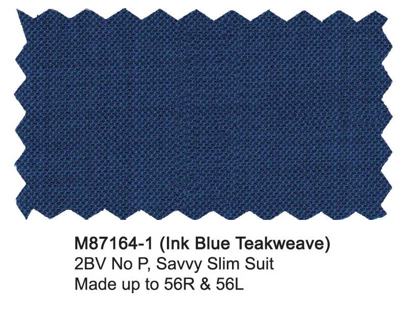 M87164-1-Mantoni Suit-Ink Blue Teakweave – Aladdin Ties Wholesale ...